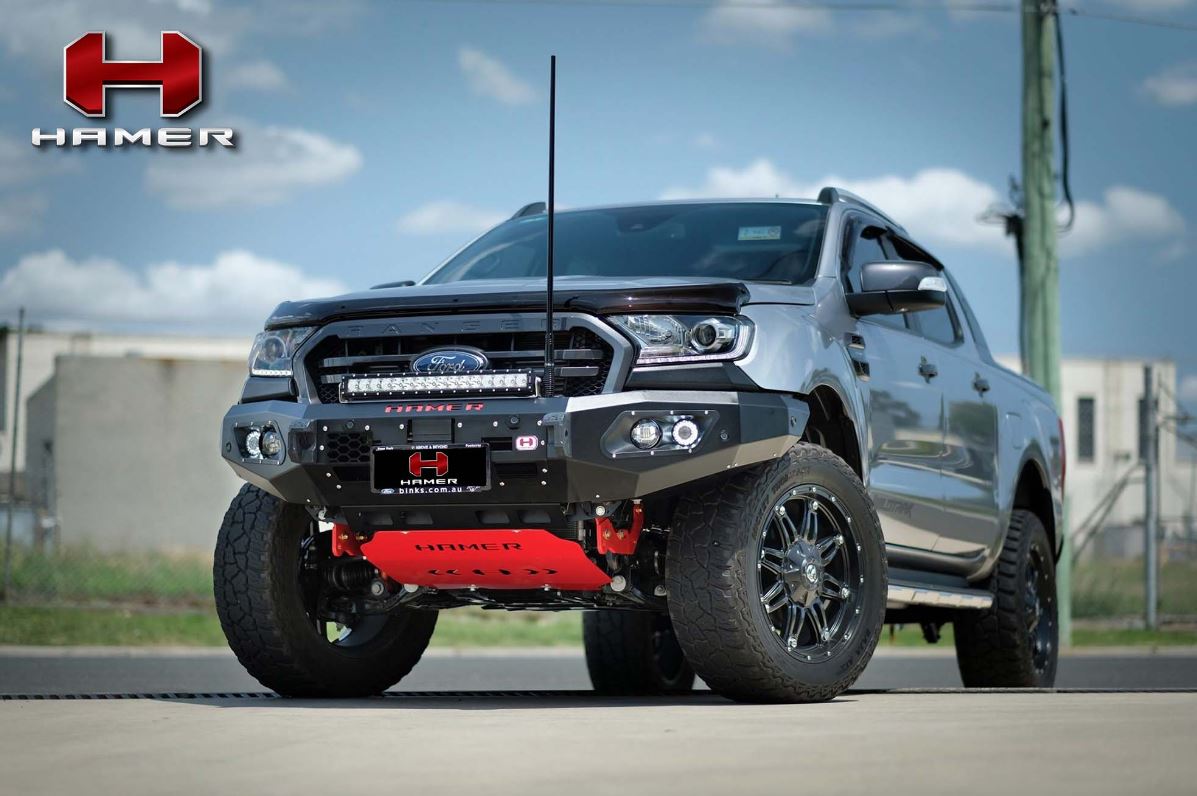 HAMER 4X4 KING SERIES BULL BAR FOR FORD RANGER PX2, PX3 (2015 – 2022 ...
