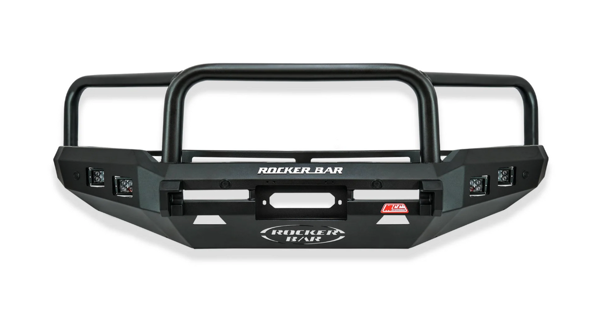 MCC 4X4 Hilux KUN26R 2012-2015 078-02SQ Rocker Bull Bar Triple Loops P ...