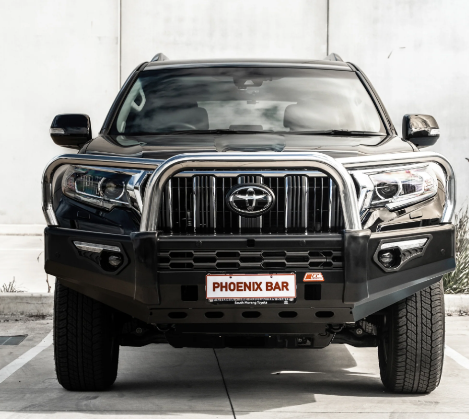 MCC 4X4 Prado 150 facelift 2017-2020 808-01 Phoenix Bull Bar Triple St ...