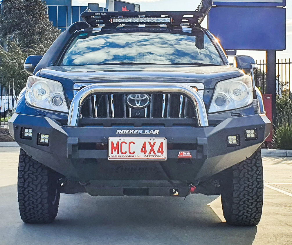 MCC 4X4 Prado 150 prefacelift 2009-2017 707-01 Falcon Bull Bar Single ...