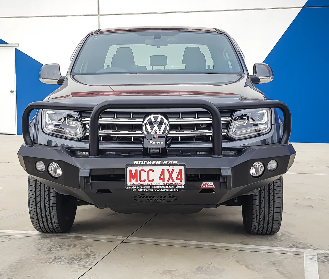 MCC 4X4 Amarok 2011-On 078-02SQ Rocker Bull Bar Triple Loops Package ...